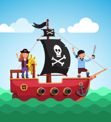 What did your Pirate eat for Dinner last Night? – English Through Play