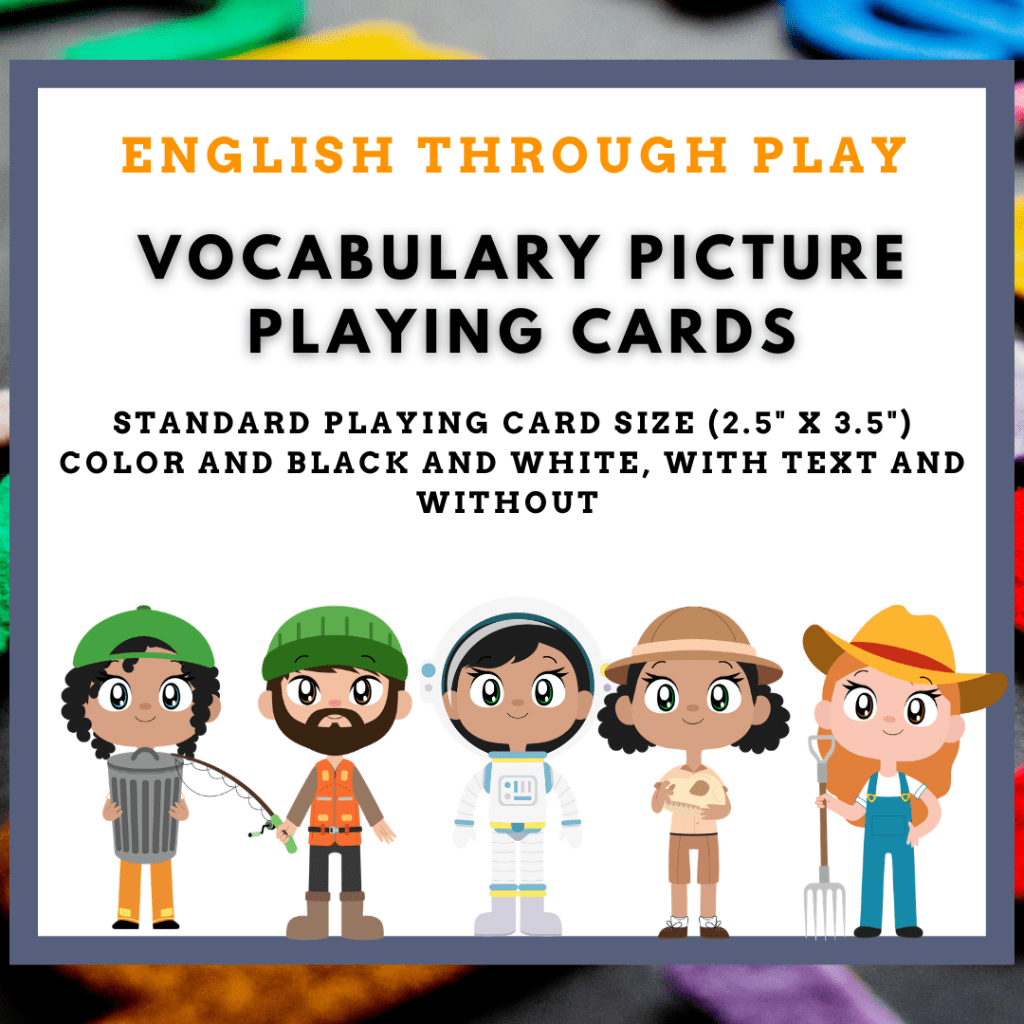Teaching vocabulary through games – English Through Play
