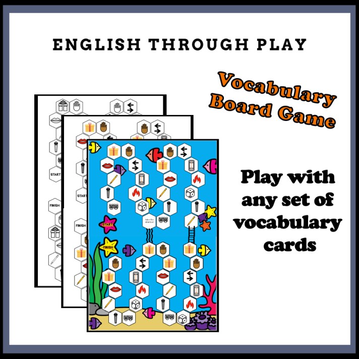 Teaching vocabulary through games – English Through Play
